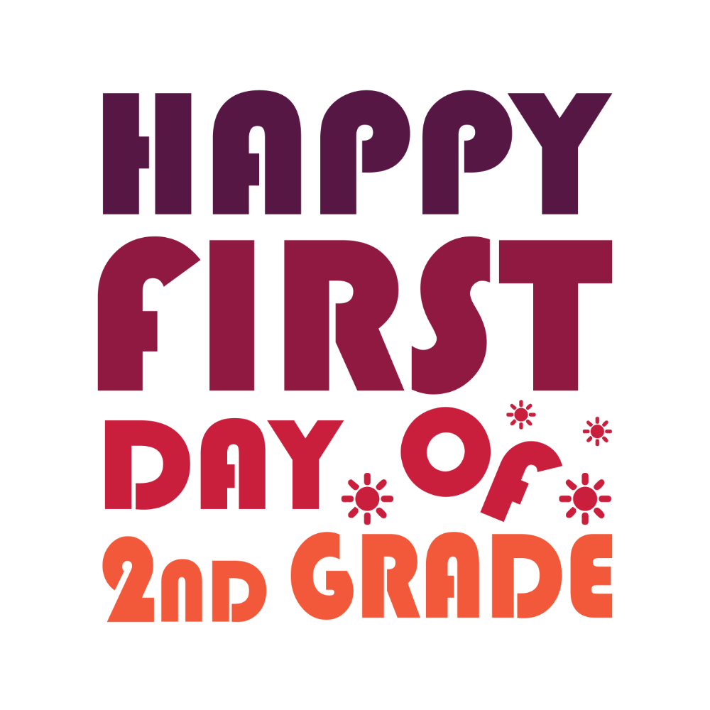 Happy first day of 2nd Grade Svg, School Svg, School shirt S | Inspire ...