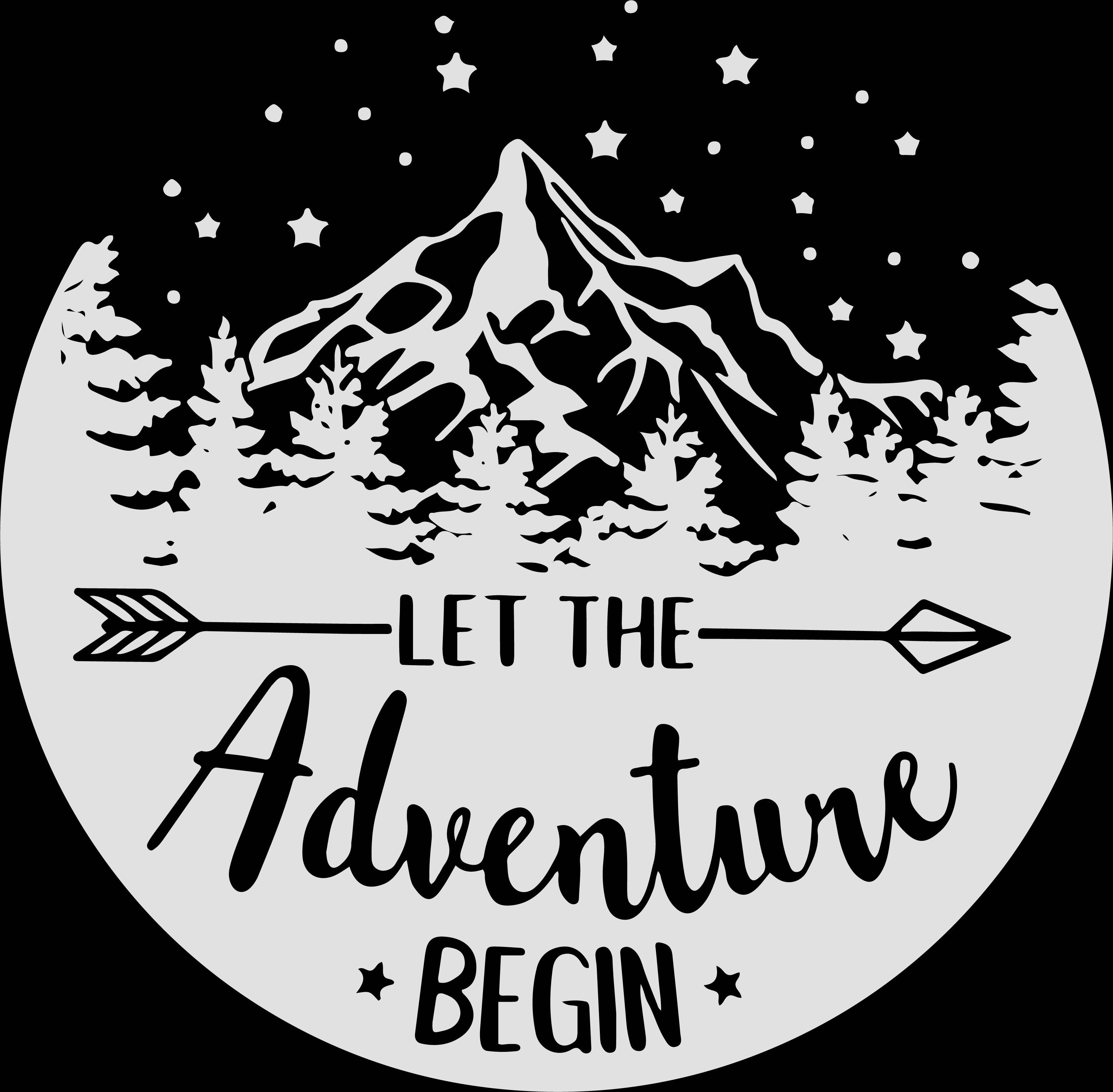 Let the Adventure Begin Svg, Camping Svg, Camper Svg, Campin | Inspire ...