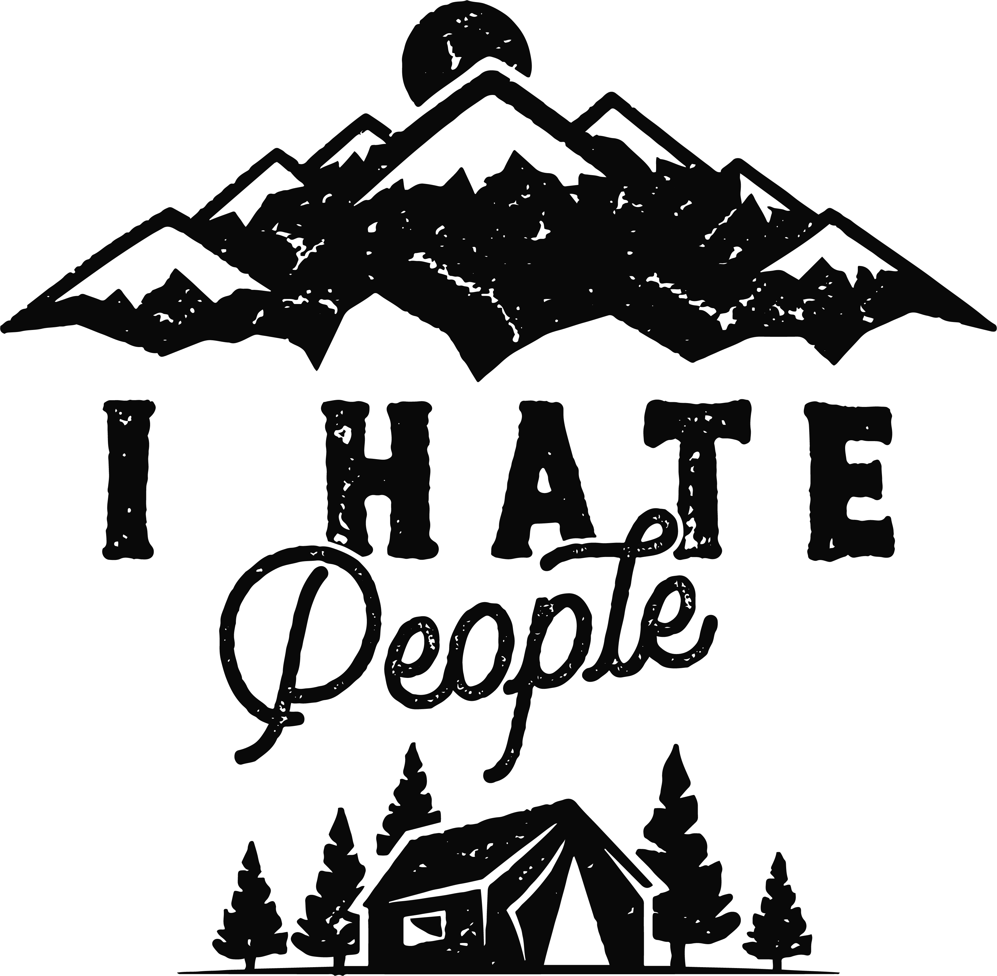 I Hate People Svg, Camping Svg, Camper Svg, Camping Love Svg | Inspire ...