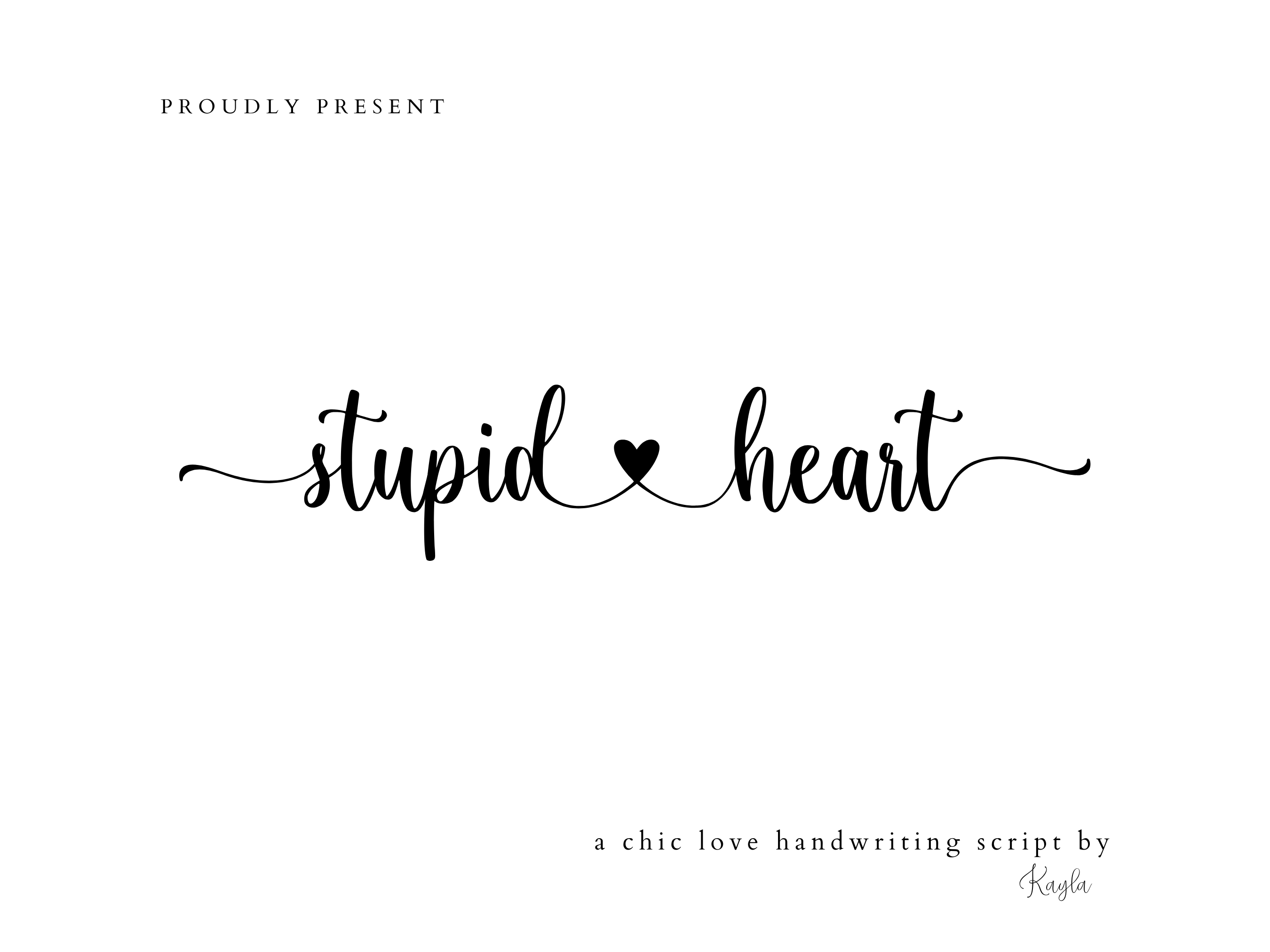 Filled heart connecting Handwritten Font,Font For Cricut,Wed | Inspire ...