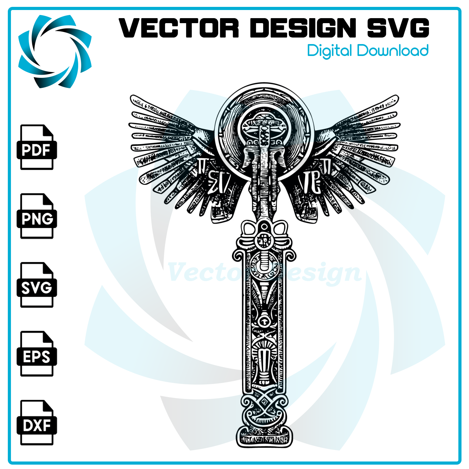 Ankh, Ankh SVG, Ankh PNG, Ankh Clipart, Vector, SVG, Digital - Inspire ...