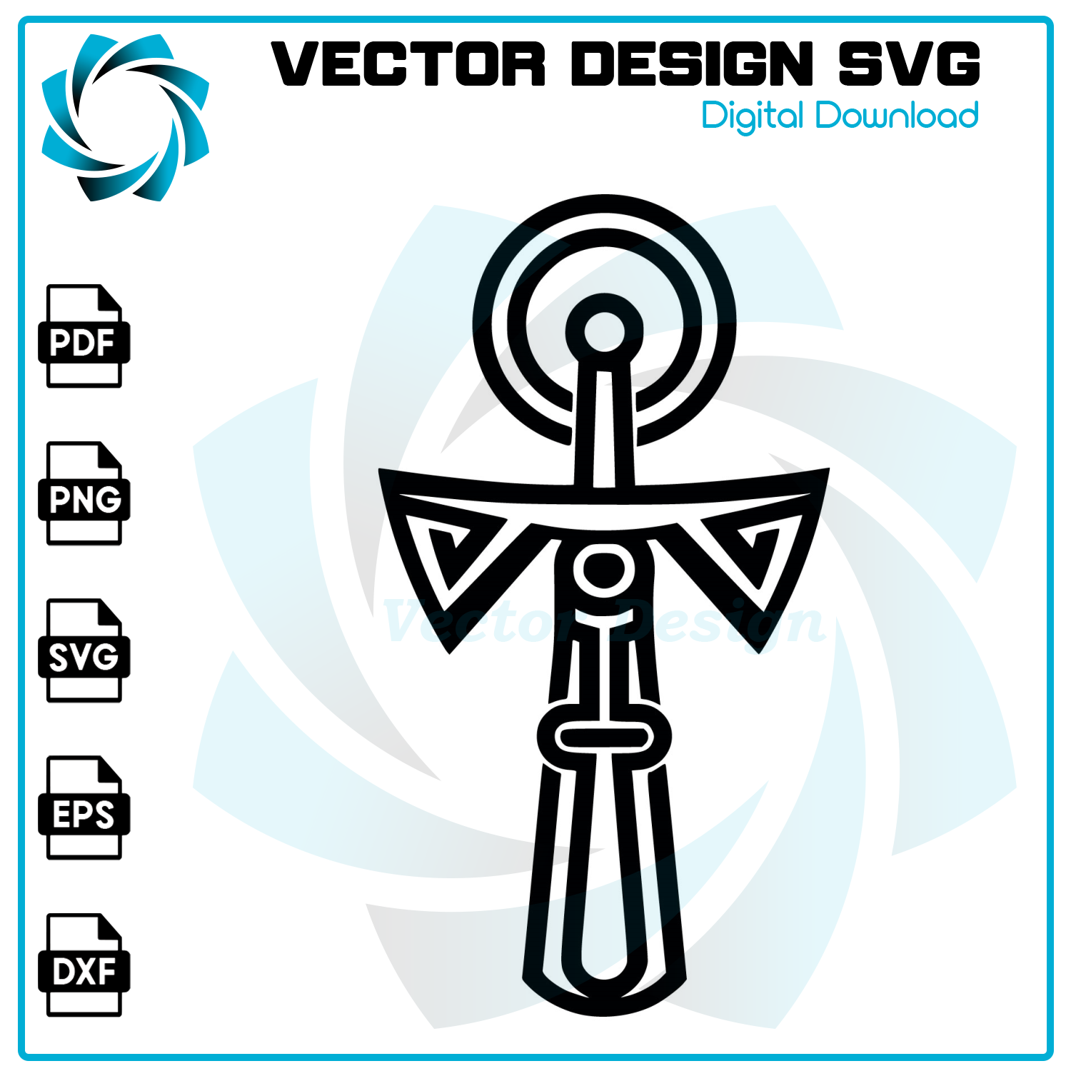 Ankh, Ankh SVG, Ankh PNG, Ankh Clipart, Vector, SVG, Digital - Inspire ...