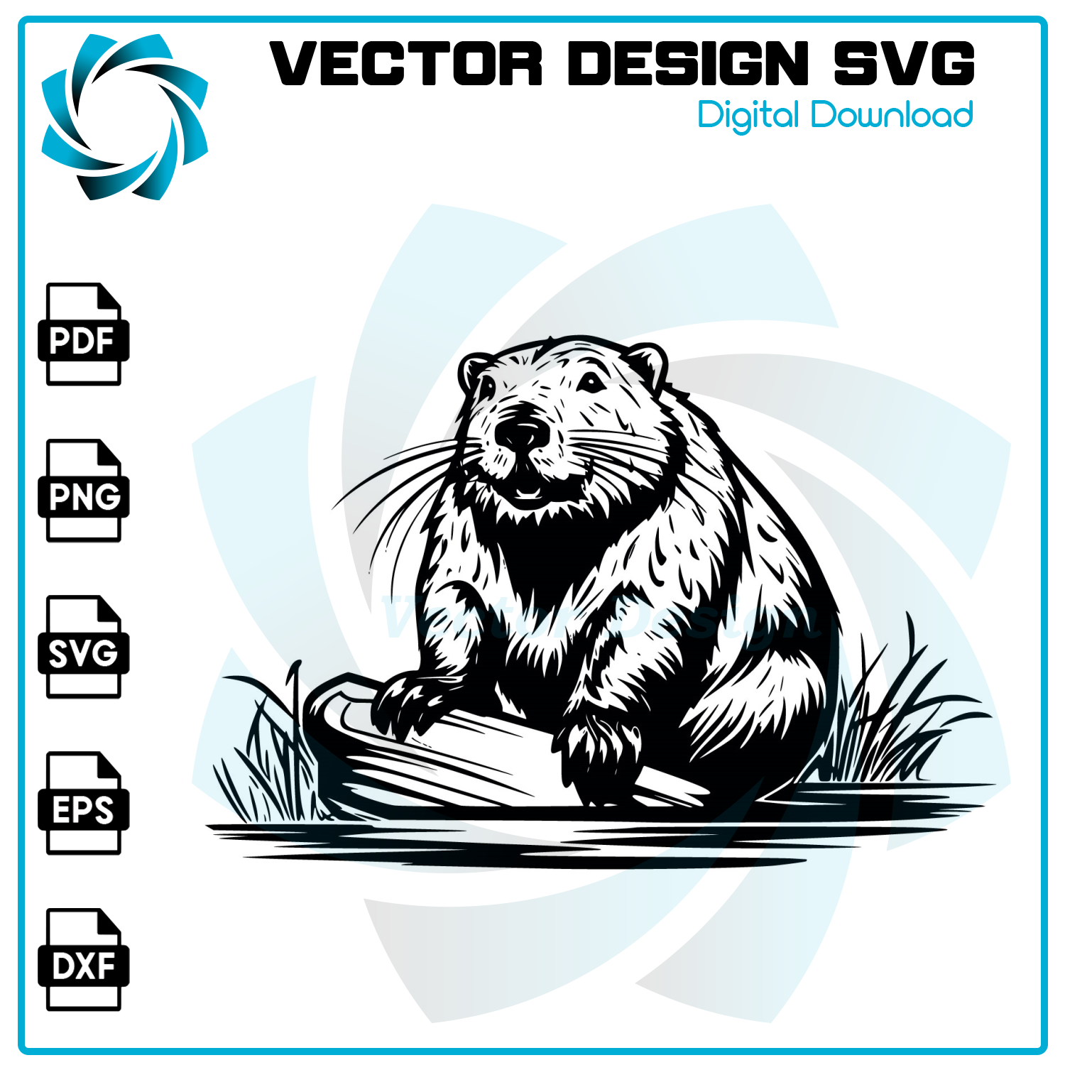 Beaver SVG, Beaver PNG, Beaver vector, Beaver, Vector, SVG, - Inspire ...
