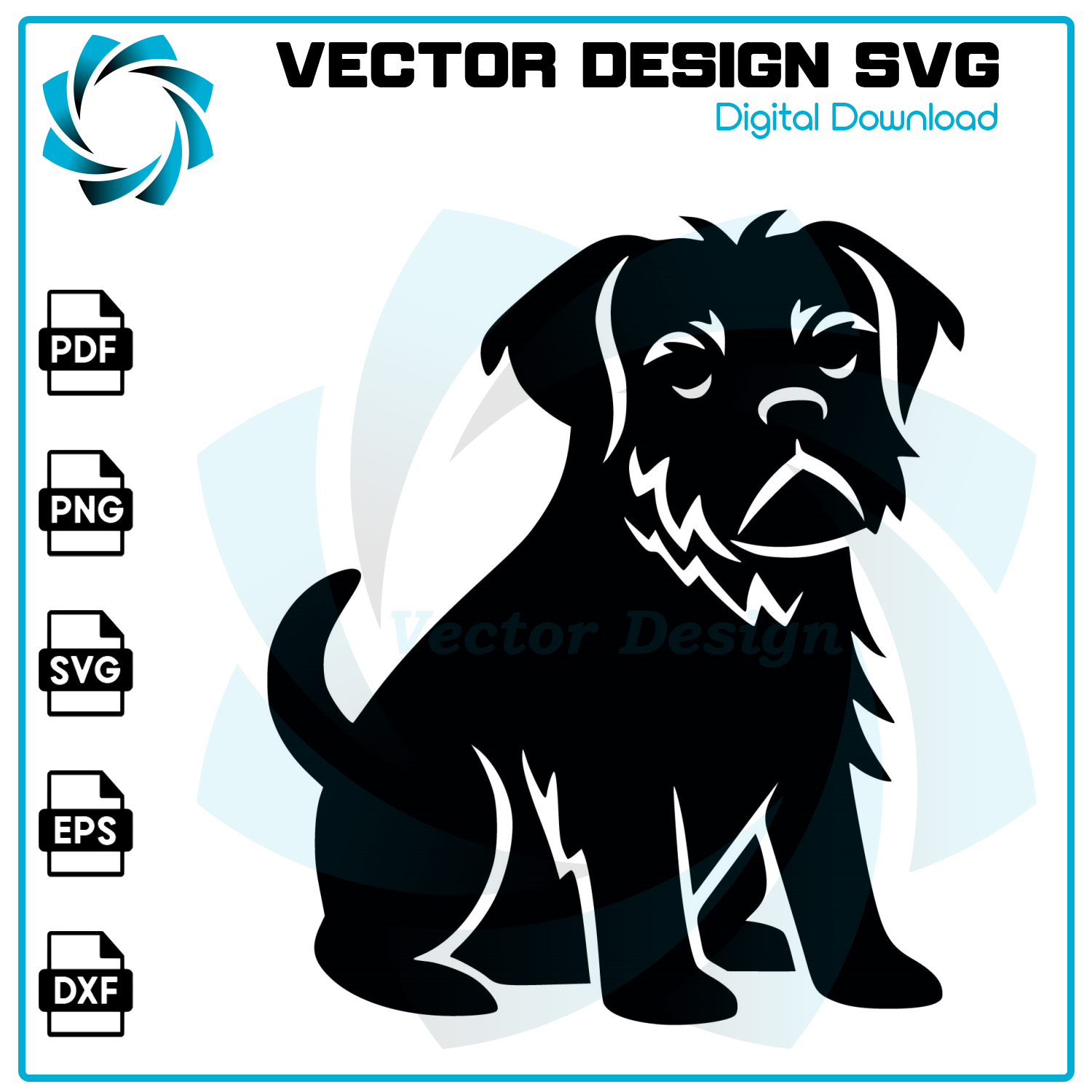 Border Terrier SVG, Dog SVG, Border Terrier PNG, Border Terr | Inspire ...
