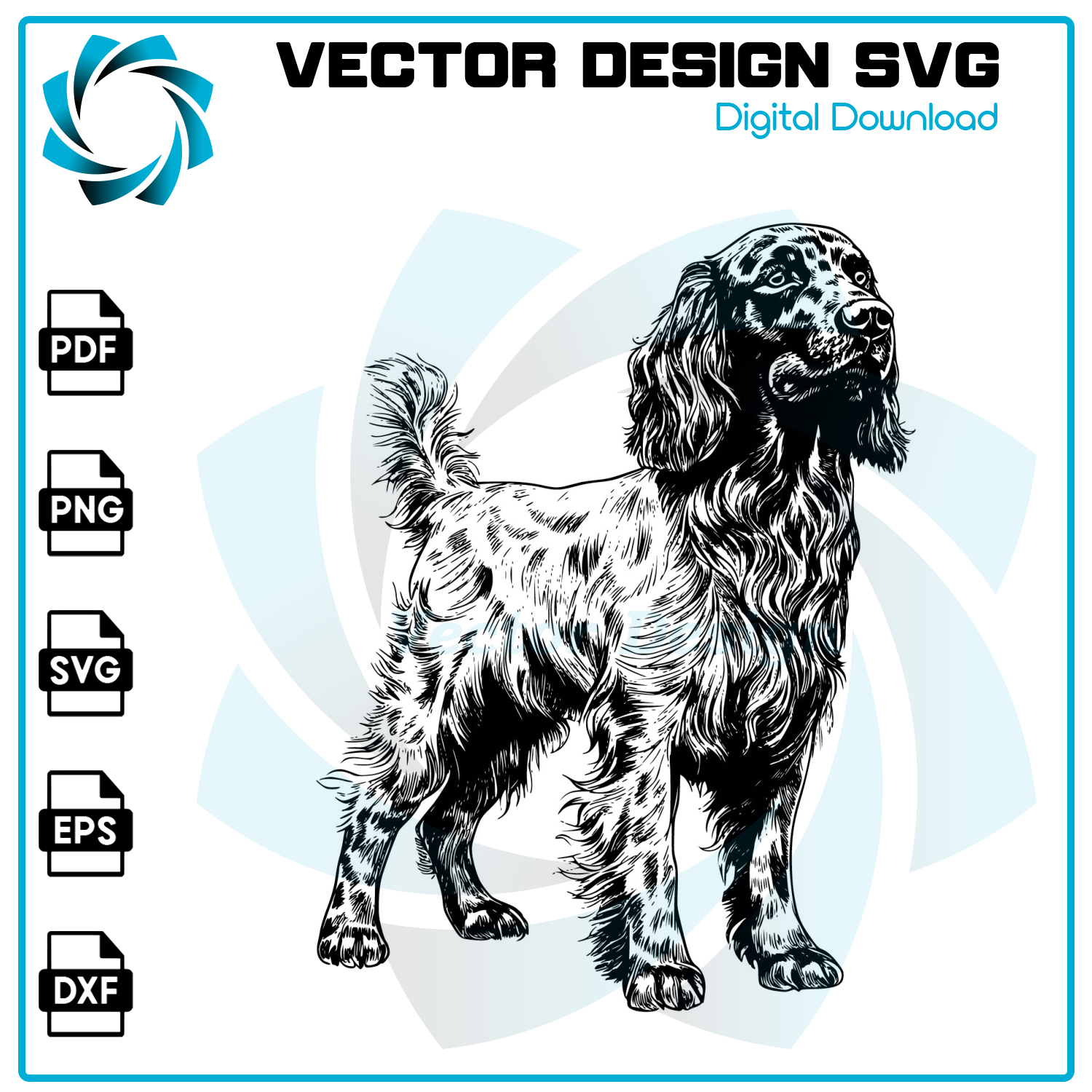 Boykin Spaniel SVG, Dog SVG, Boykin Spaniel PNG, Boykin Span | Inspire ...