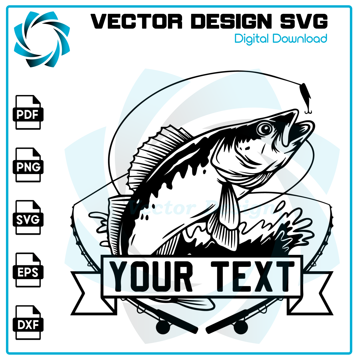 Walleye Fishing Svg, Fishing Svg, Walleye Fish Svg, Walleye | Inspire ...