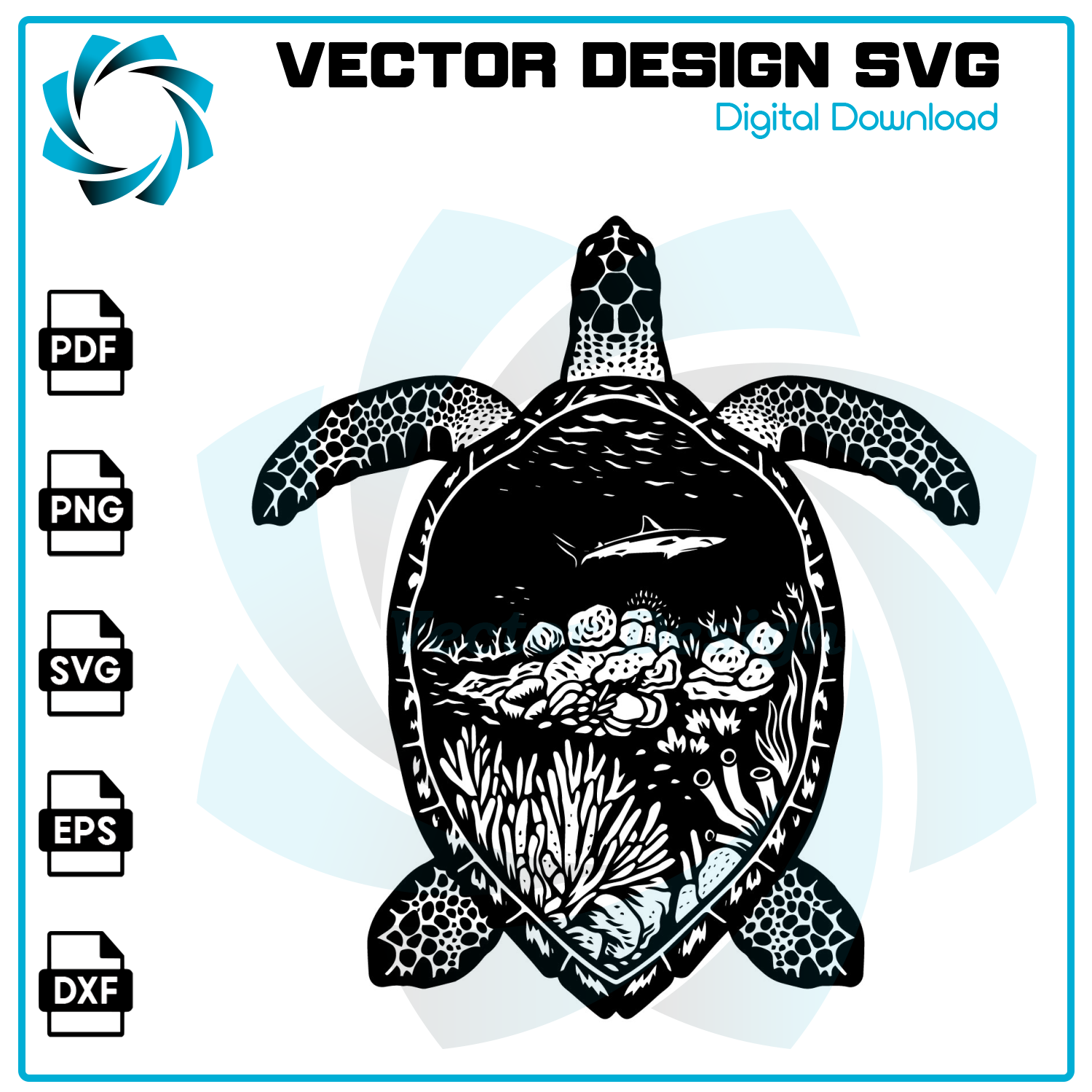 Turtle Svg, Sea Turtle Svg, Turtle Clipart, Sea Turtle Tumbl - Inspire ...