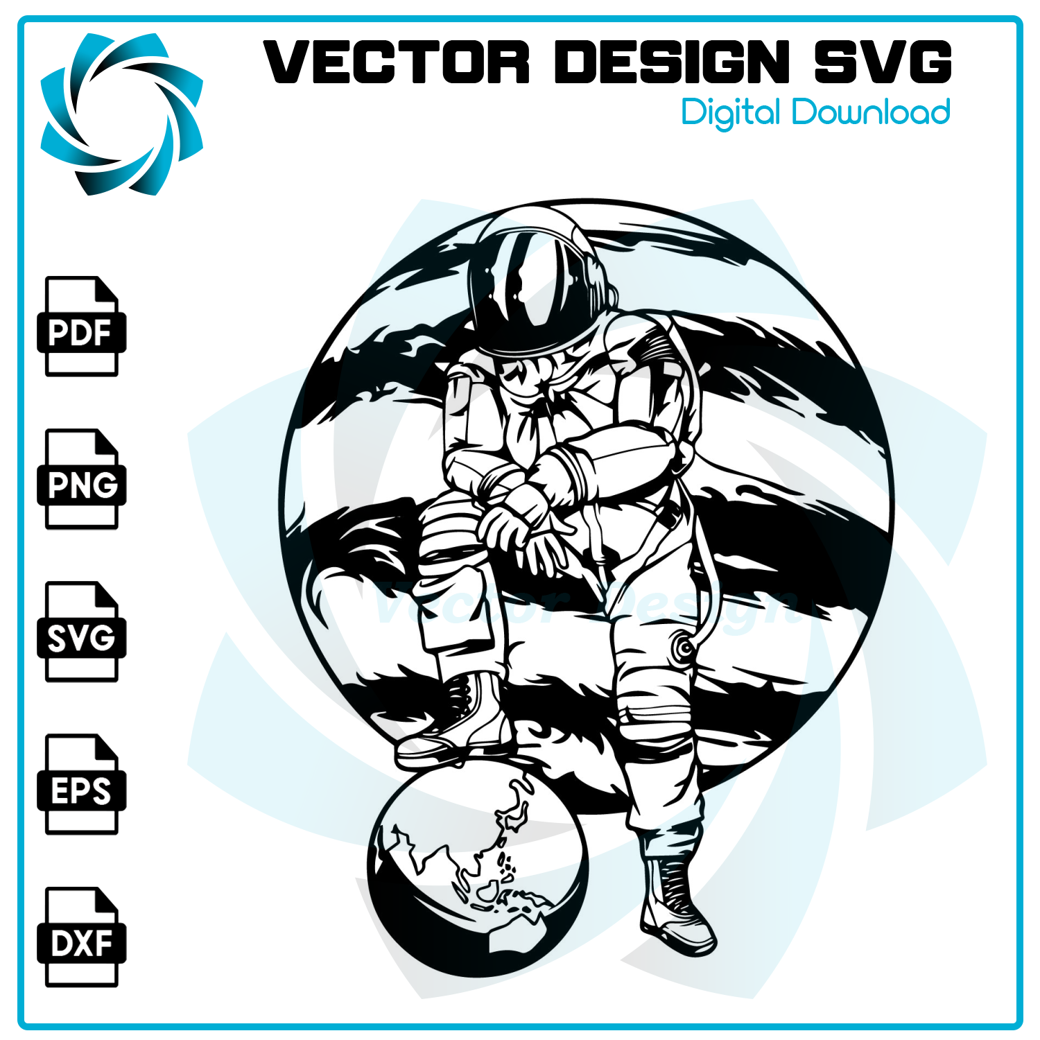 Astronaut Svg, Space Svg, NASA Svg, Spaceman Svg, Astronaut | Inspire ...