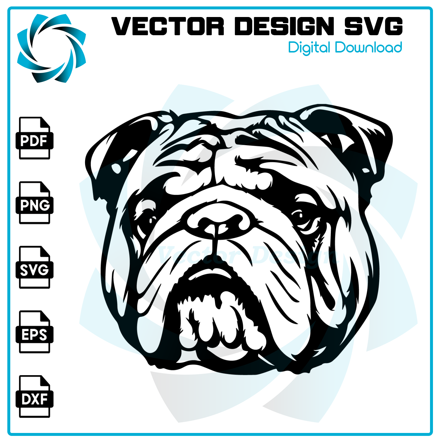 Bulldog SVG, Bulldog PNG, Bulldog Vector, Bulldog, SVG, PNG, | Inspire ...