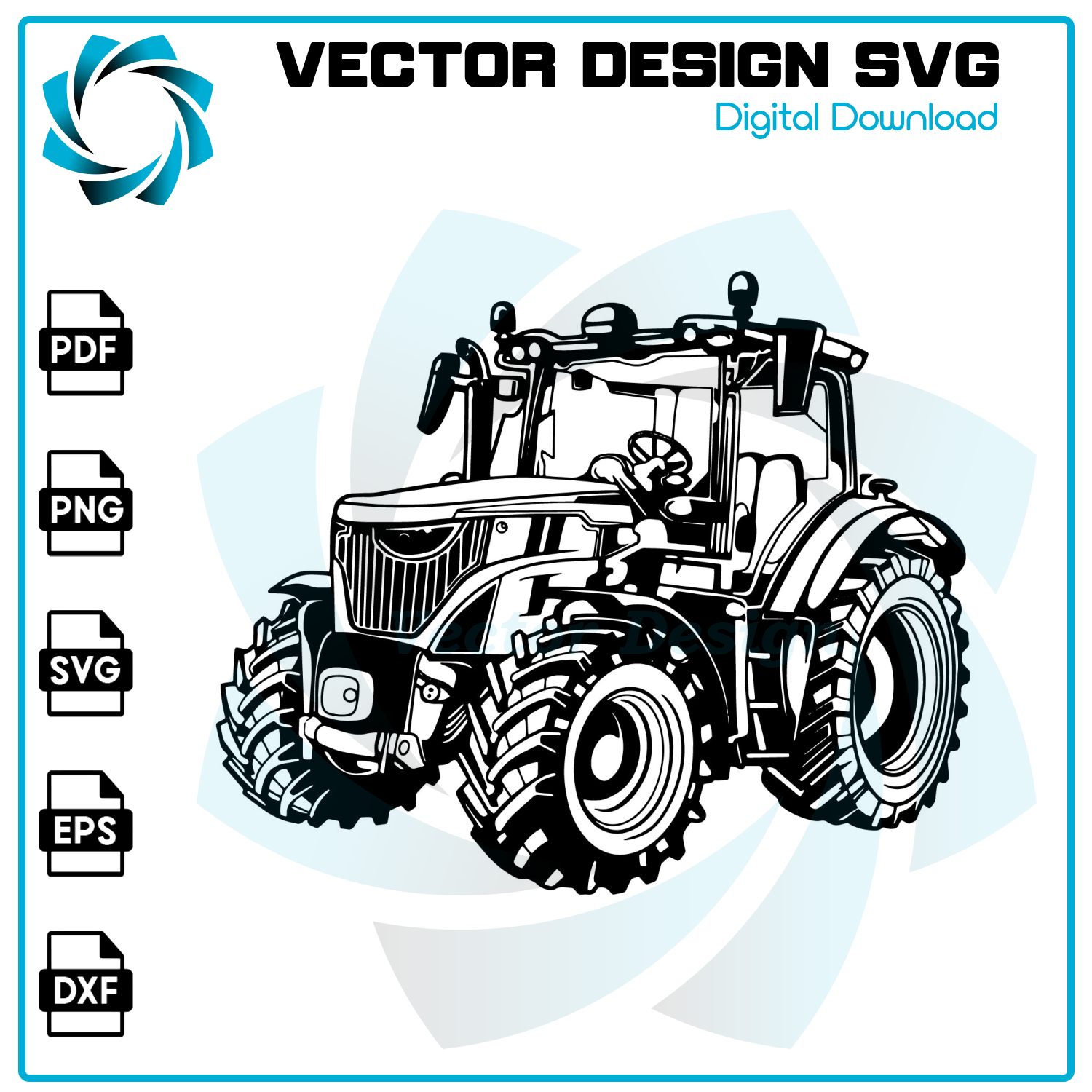 Farm Tractor Svg, Tractor Svg, Tractor Clipart, Farmer Svg, | Inspire ...