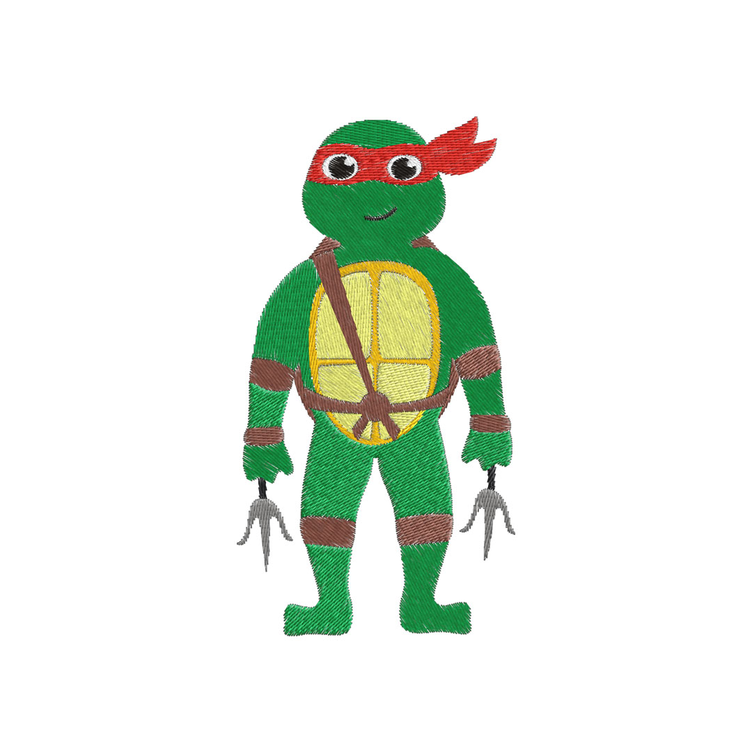 Ninja turtles machine embroidery design,Ninja turtles embroi | Inspire ...
