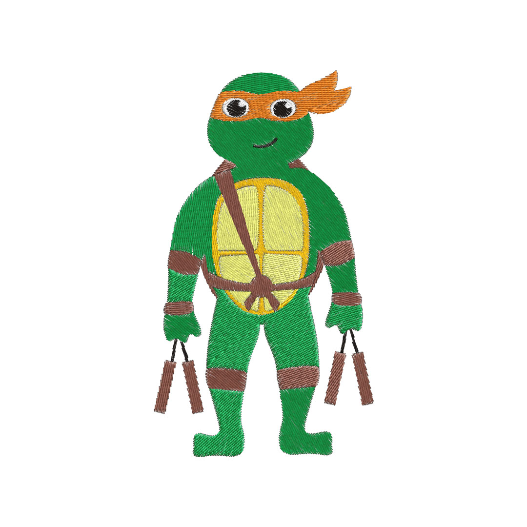 Ninja turtles machine embroidery design,Ninja turtles embroi | Inspire ...
