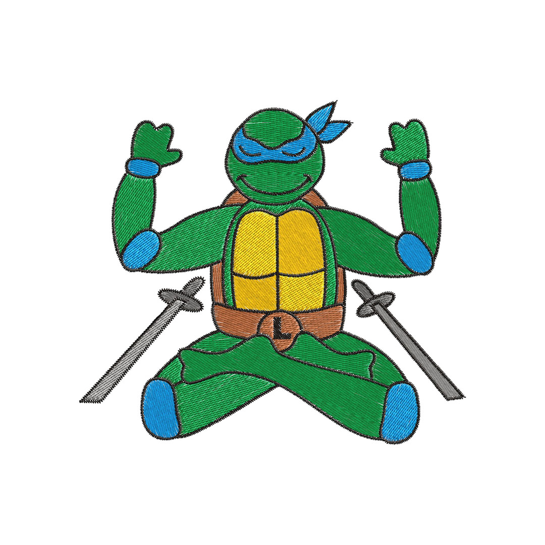 Ninja turtles machine embroidery design,Ninja turtles embroi - Inspire ...