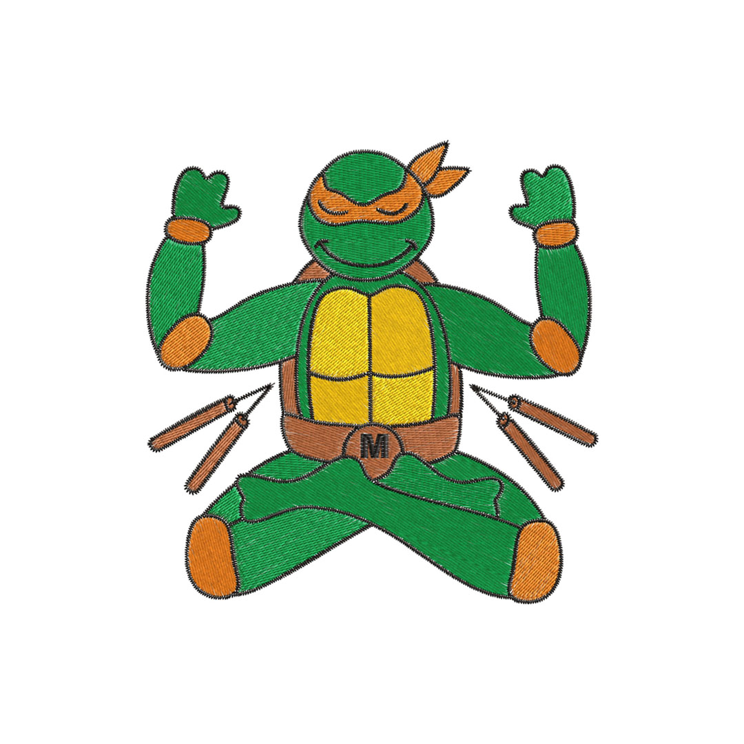 Ninja turtles machine embroidery design,Ninja turtles embroi - Inspire ...