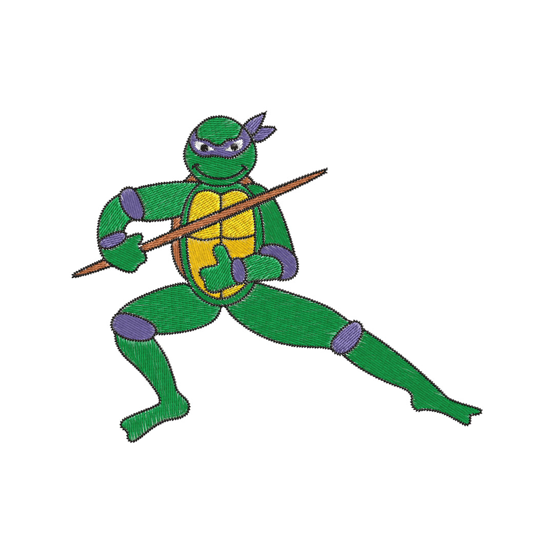 Ninja turtles machine embroidery design,Ninja turtles embroi | Inspire ...