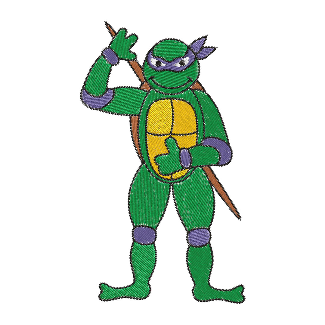 Ninja turtles machine embroidery design,Ninja turtles embroi | Inspire ...