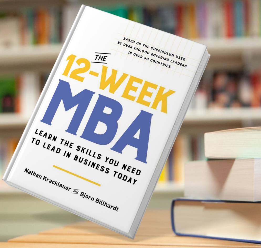 EbookThe 12 Week MBA Bjorn Billhardt Nathan Kracklauer | Inspire Uplift
