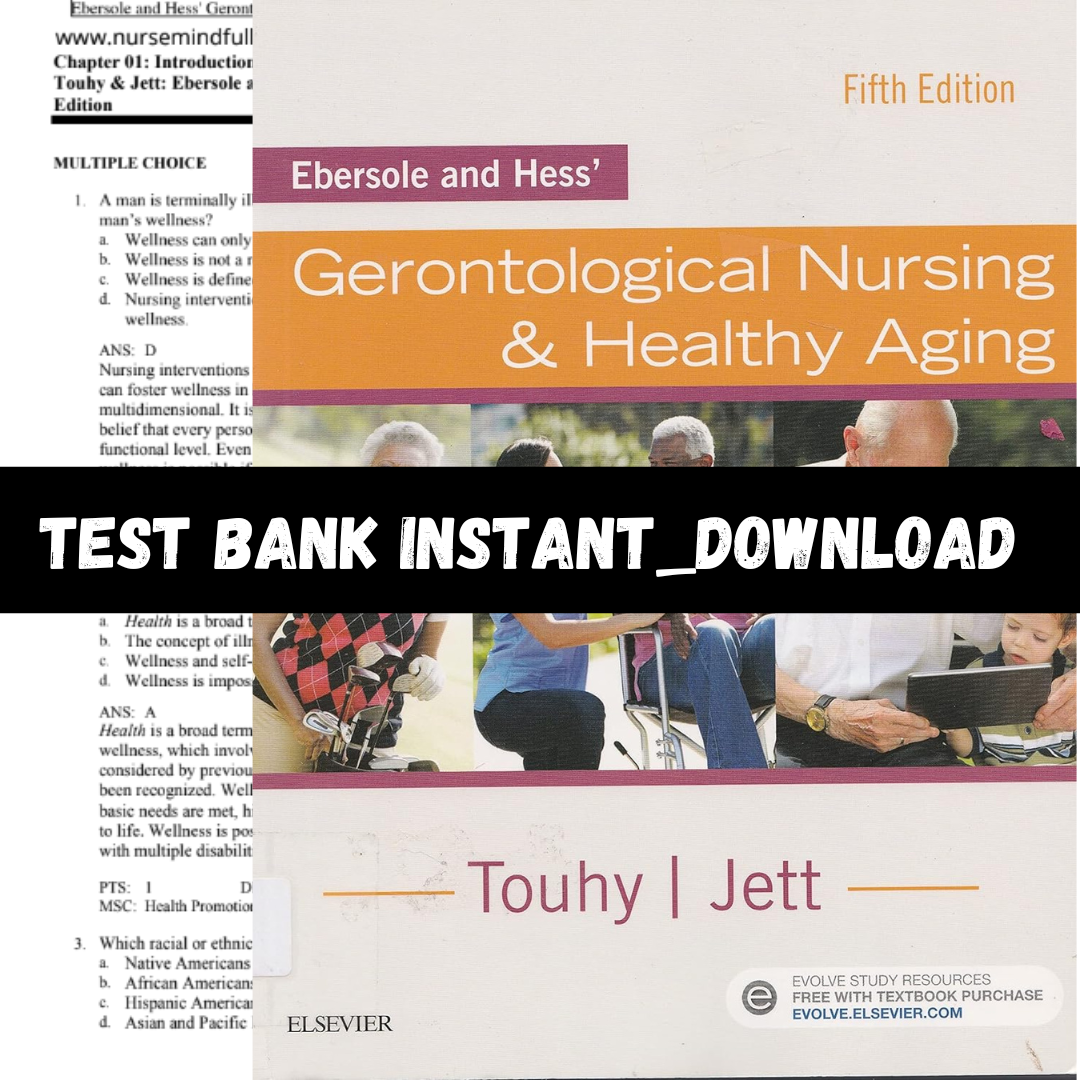 Ebersole and Hess' Gerontological Nursing & Healthy Aging 5t | Inspire Uplift