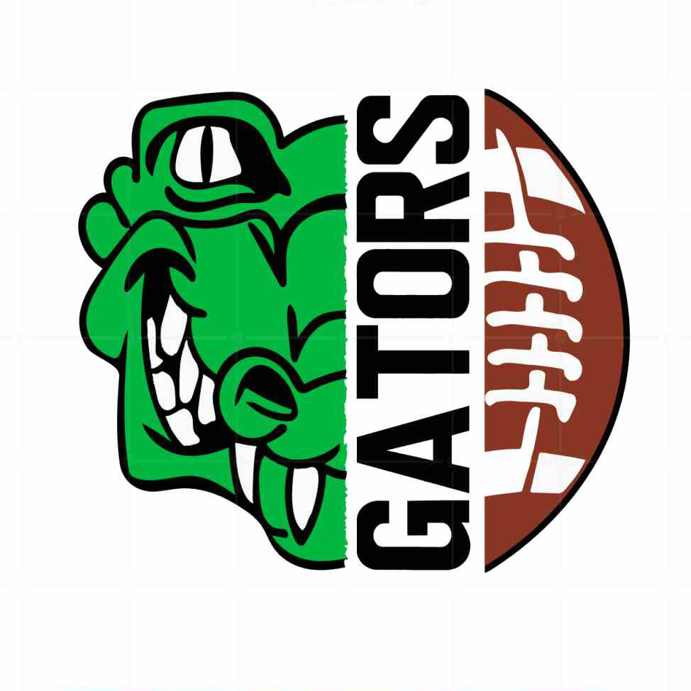Gators Football Logo Team SVG School Sport Cricut For Files | Inspire ...