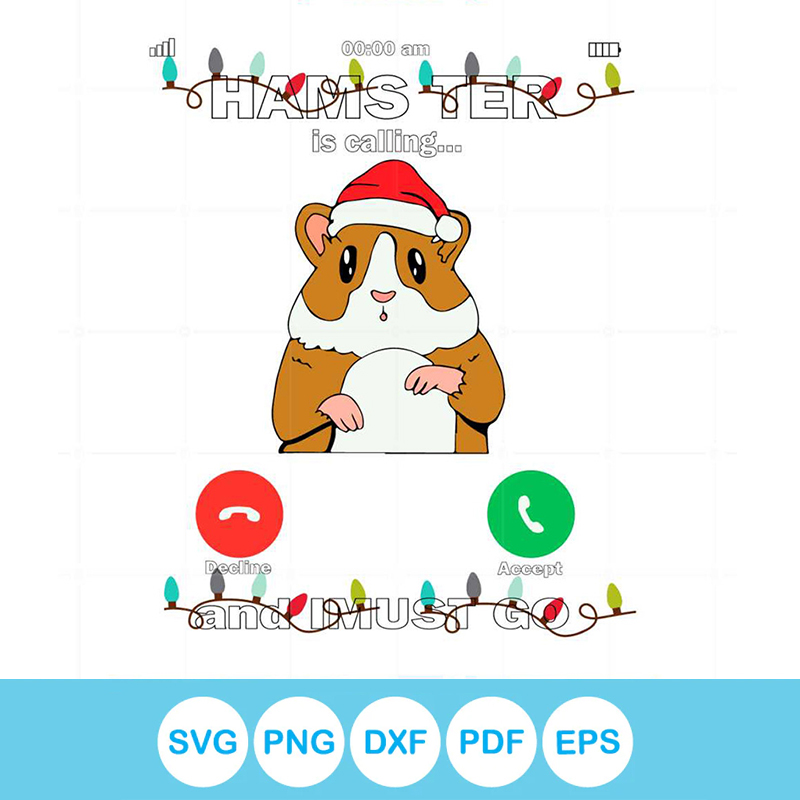 Hamster Is Calling Dank Meme Svg Graphic Designs Files | Inspire Uplift