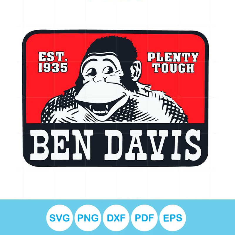 Ben Davis Svg Cutting File For Personal Commercial Uses | Inspire Uplift