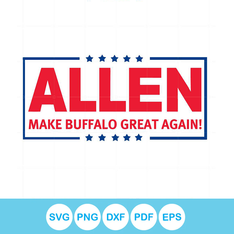 Allen Mbga Svg Cutting File For Personal Commercial Uses | Inspire Uplift