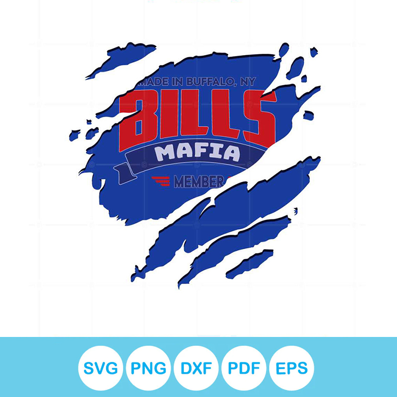 Buffalo Bills Mafia Member Svg For Cricut Sublimation Files | Inspire ...
