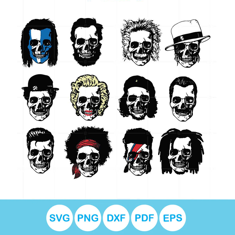 Legendary Famous People Svg For Cricut Sublimation Files | Inspire Uplift
