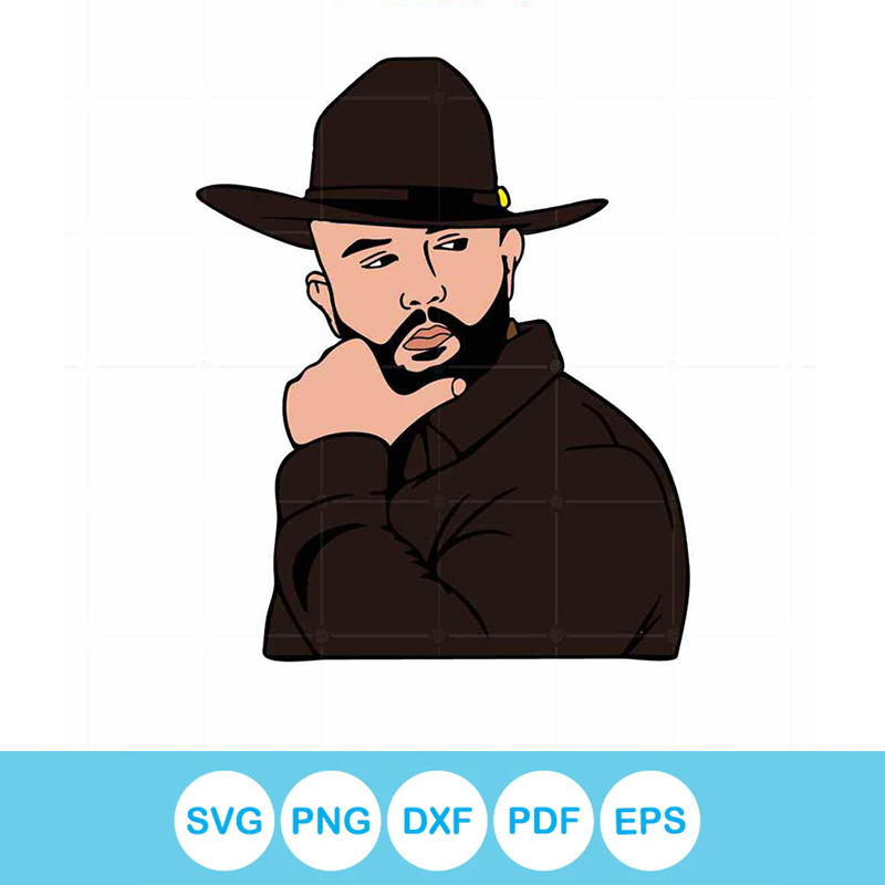 Carin Leon Singer Drawing SVG Files for Cricut Sublimation F | Inspire ...