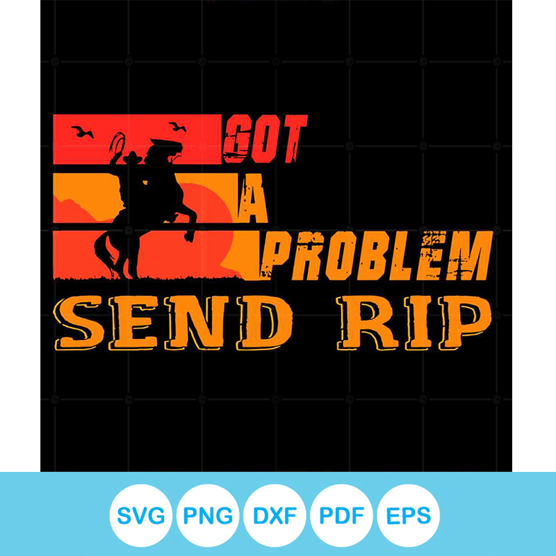 Yellowstone Send Rip Retro Svg For Cricut Sublimation Files | Inspire ...