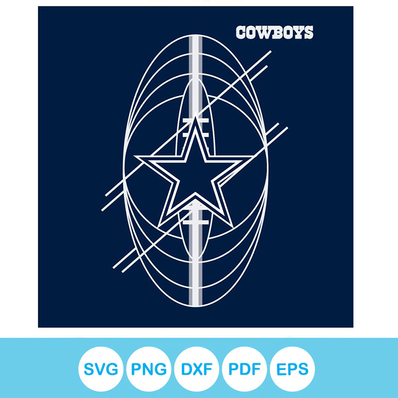 Dallas Cowboys Nike Legend Icon SVG File | Inspire Uplift