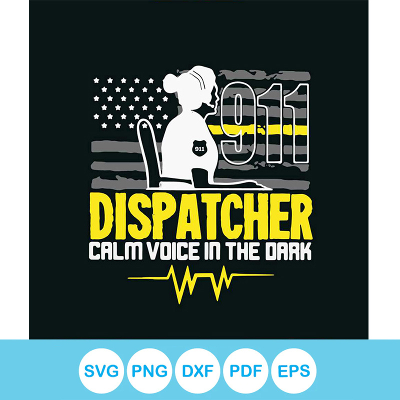 911 Dispatcher SVG Public Safety Dispatchers SVG Bundle | Inspire Uplift
