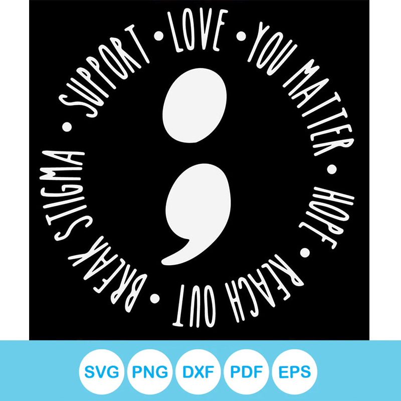 Break Stigma Suicide Support SVG Suicide Awareness SVG File | Inspire ...