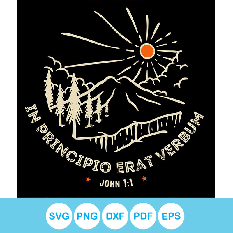 John 1 1 CC Cycle 3 SVG In Principio Erat Verbum SVG Downloa | Inspire ...
