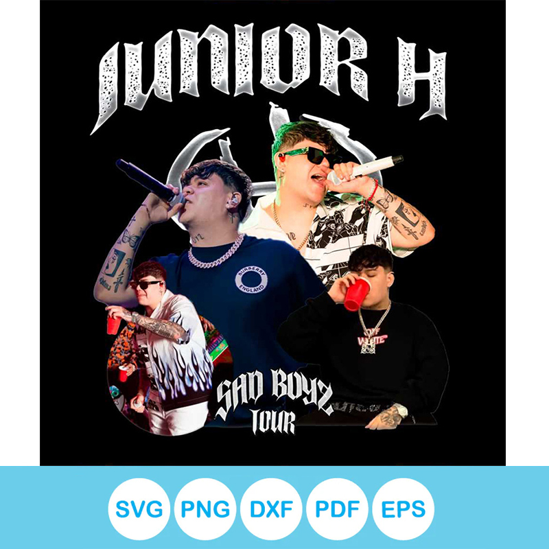 Junior H PNG Sad Boyz Tour PNG Download | Inspire Uplift