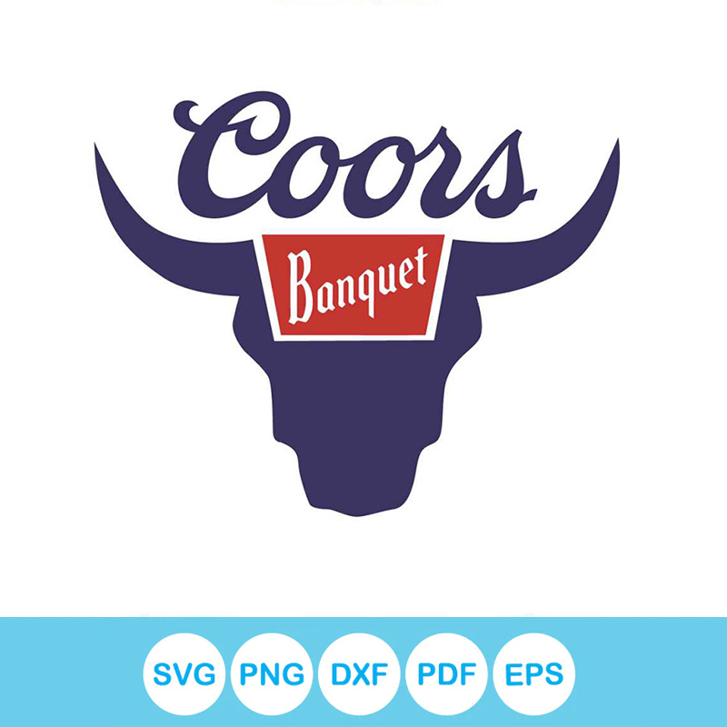 Coors Banquet Rodeo SVG Western Wear SVG File | Inspire Uplift