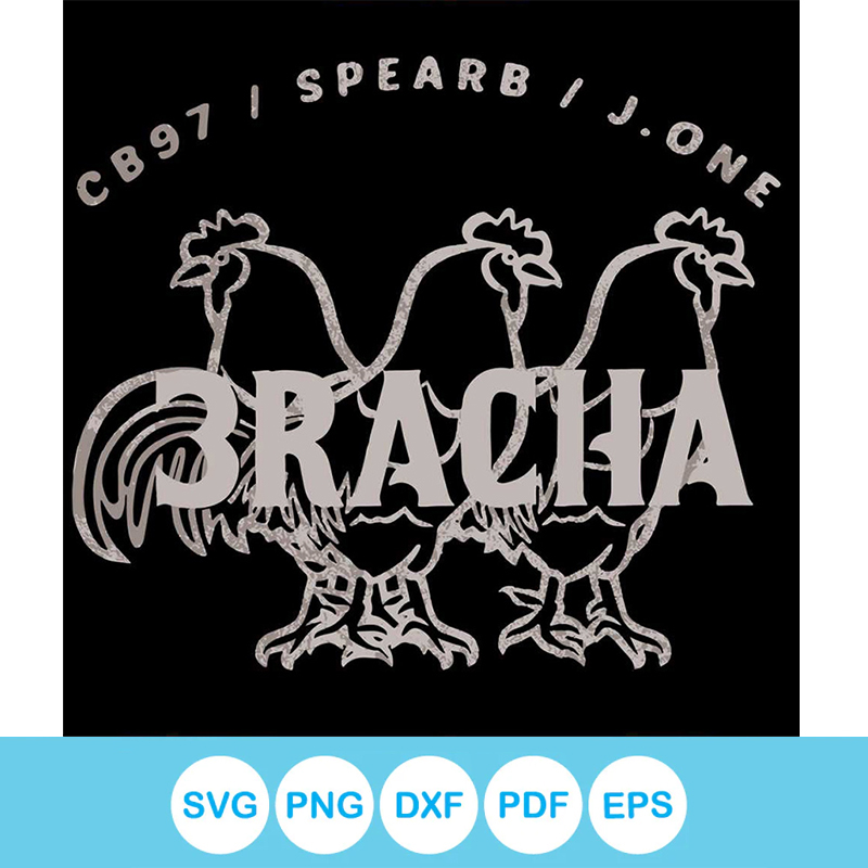 Vintage 3RACHA Stray Kids CB97 SVG File | Inspire Uplift