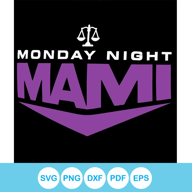 Rhea Ripley Monday Night Mami SVG File | Inspire Uplift