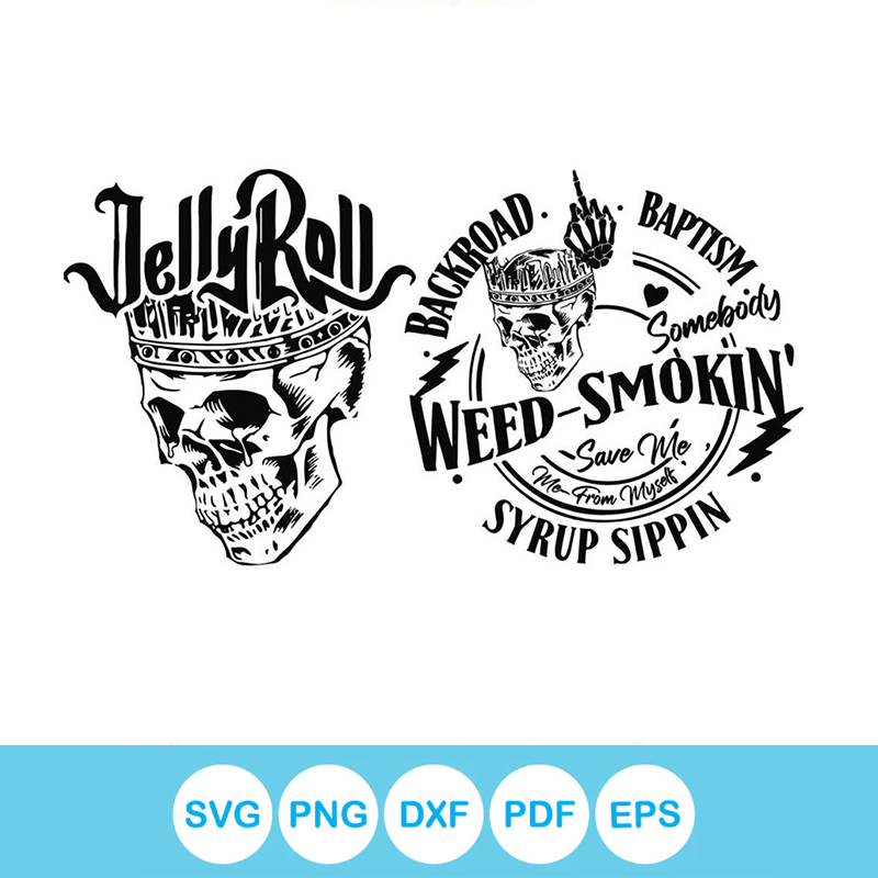 Vintage Backroad Baptism Jelly Roll SVG File | Inspire Uplift