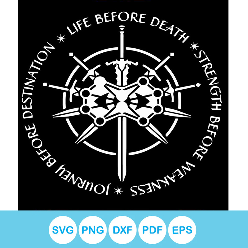 Stormlight Archive Life Before Death SVG | Inspire Uplift