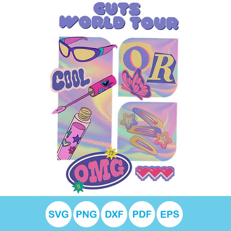 Olivia Rodrigo Guts World Tour PNG | Inspire Uplift