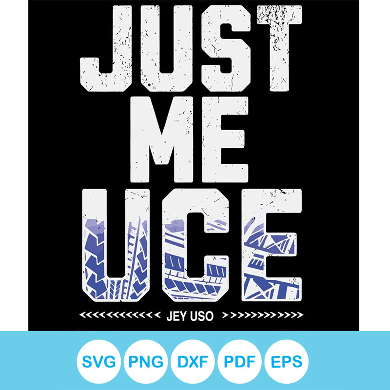 Jey Uso Just Me Uce WWE Wrestling SVG | Inspire Uplift
