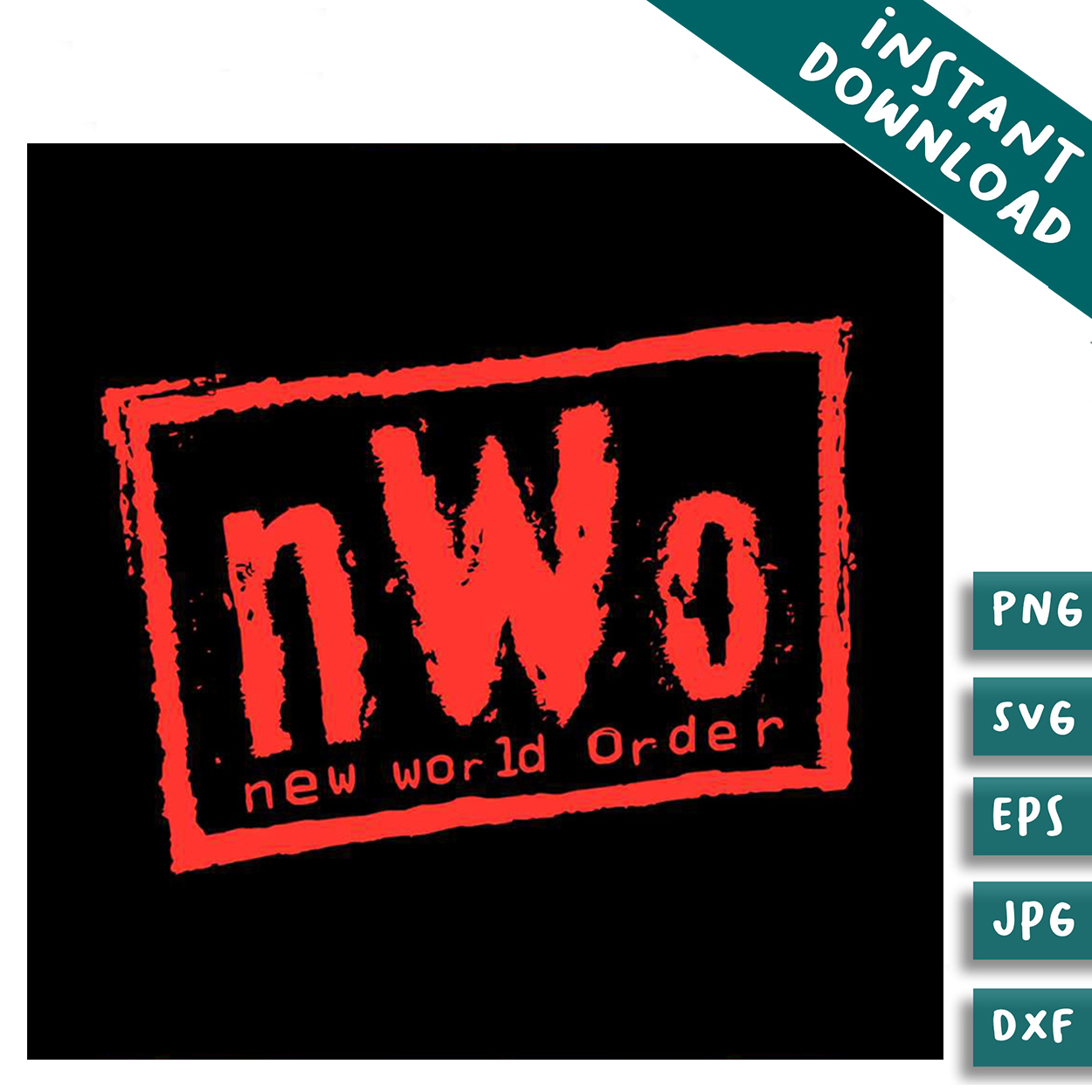 Vintage WCW NWO Wrestling Best SVG - Inspire Uplift