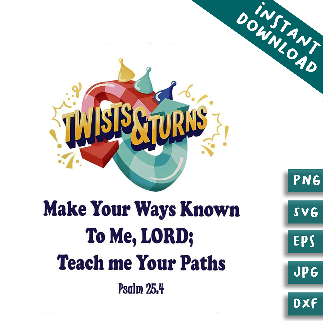 Vacation Bible School Twist And Turns VBS SVG | Inspire Uplift