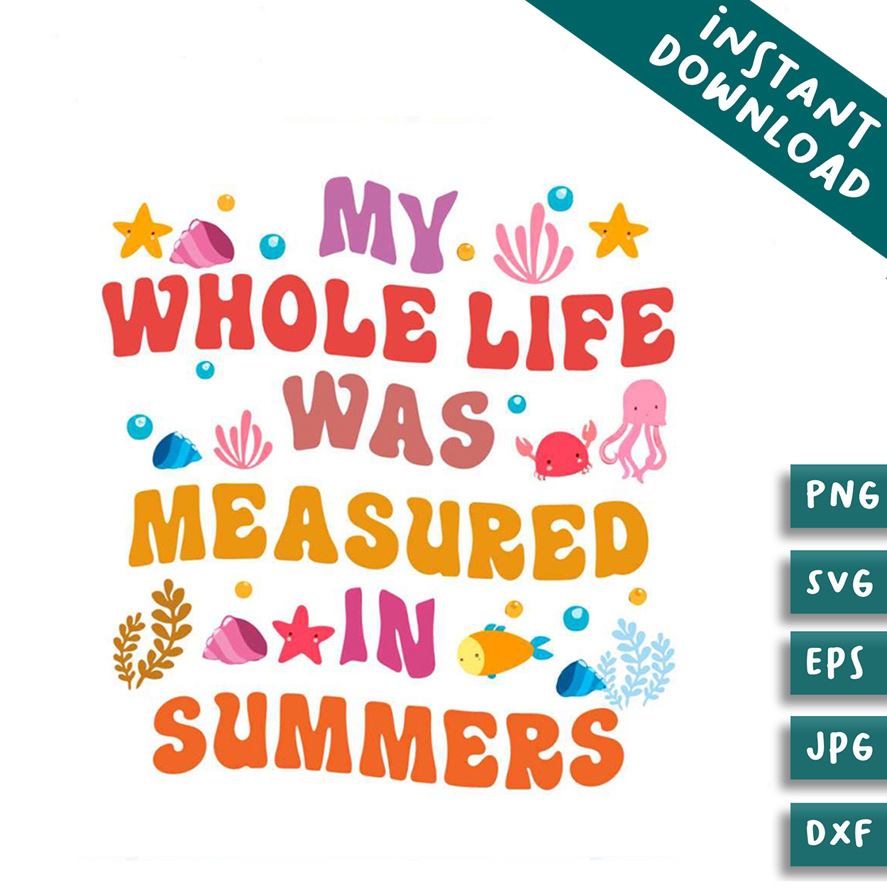 The Summer I Turned Pretty SVG My Whole Life SVG | Inspire Uplift
