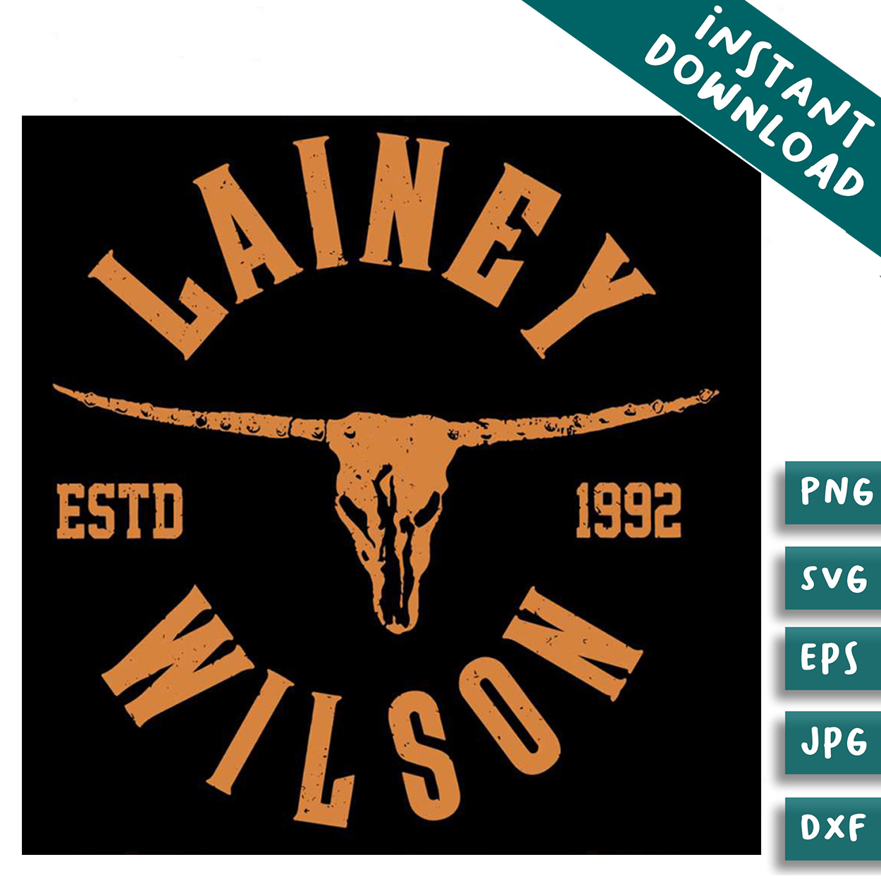 Lainey Wilson ESTD 1992 Svg | Inspire Uplift