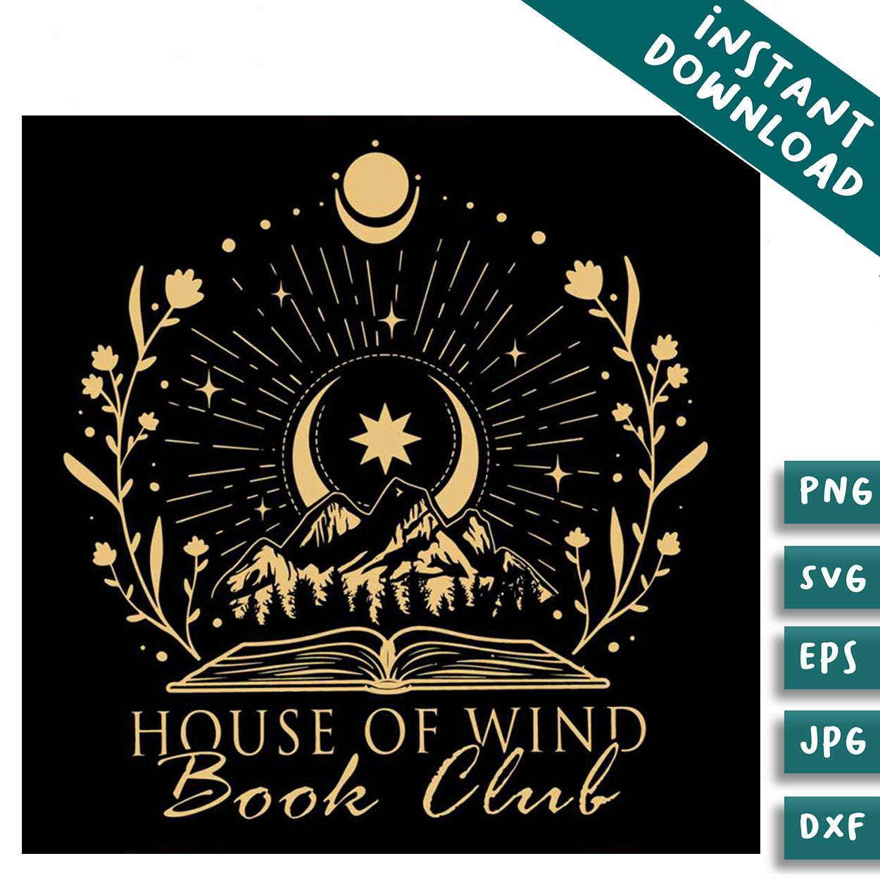 House Of Wind Book Club Best SVG | Inspire Uplift