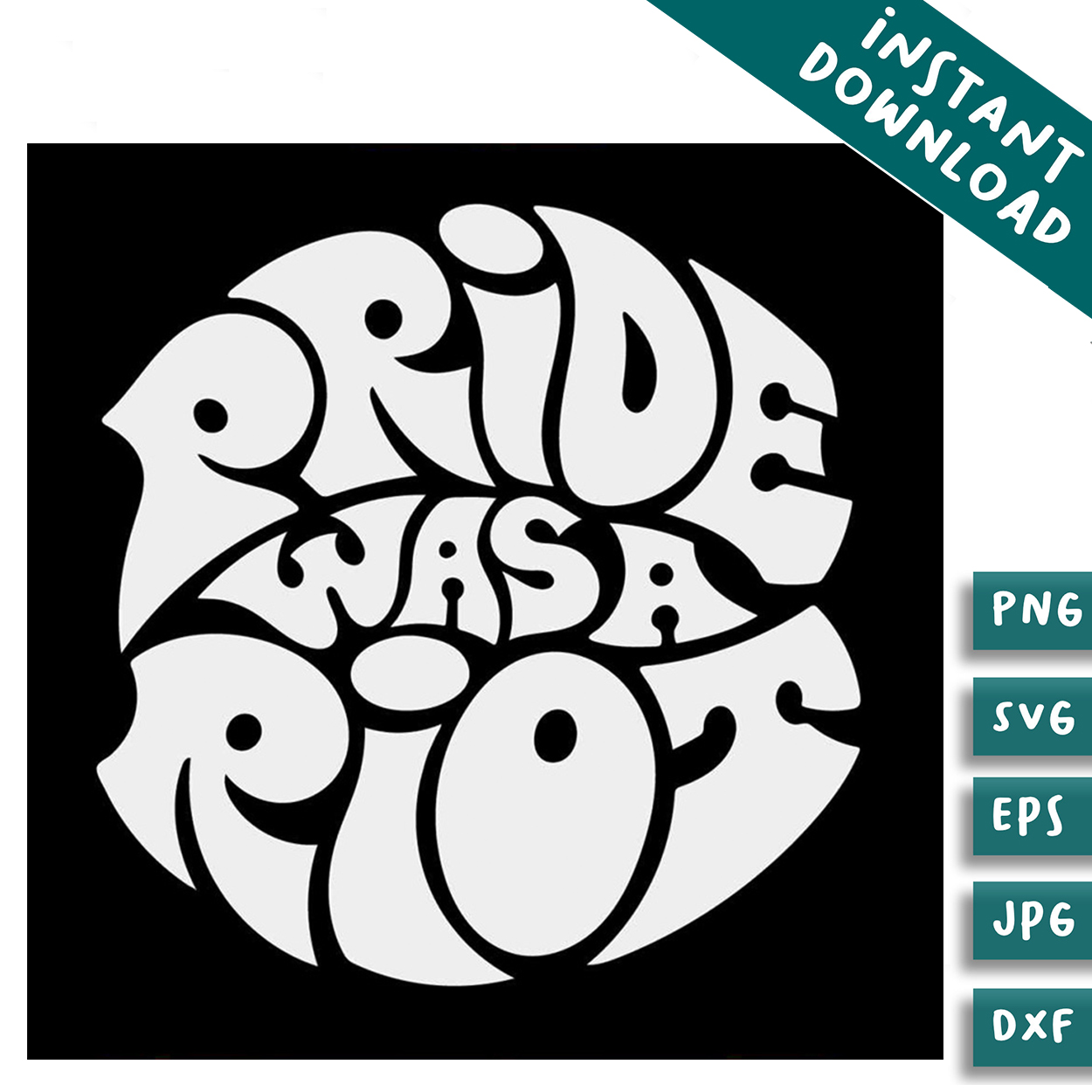 Pride Was A Riot Pride Month Best svg bundles | Inspire Uplift