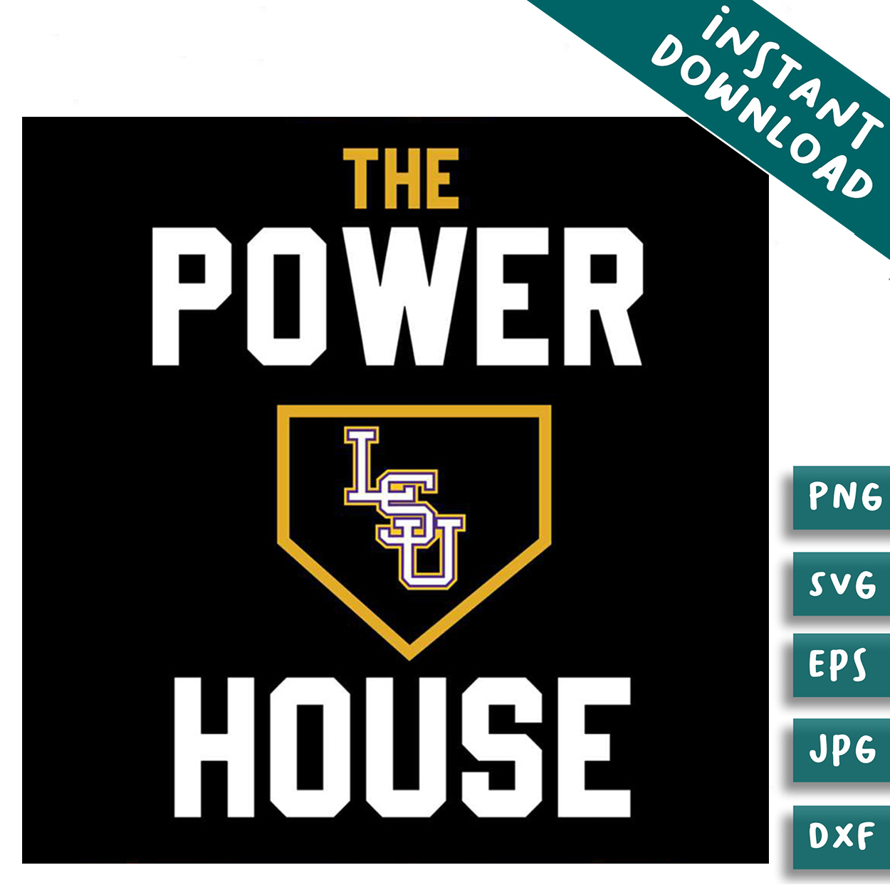 Lsu Baseball The Powerhouse Best svg bundles | Inspire Uplift