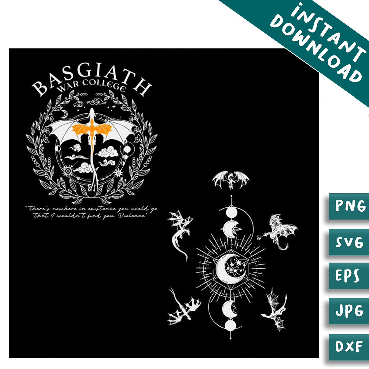 Basgiath War College Healer svg bundles Fourth Wing svg bund | Inspire ...